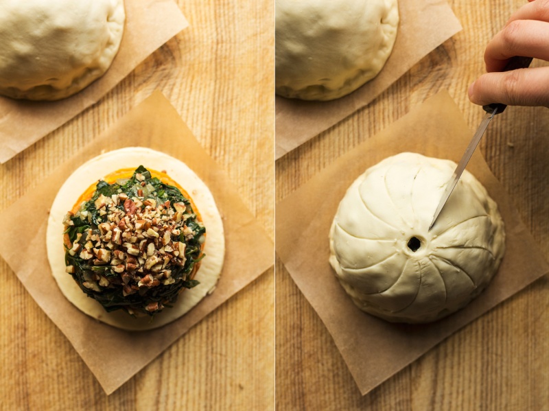 Vegan Thanksgiving pithiviers - Lazy Cat Kitchen
