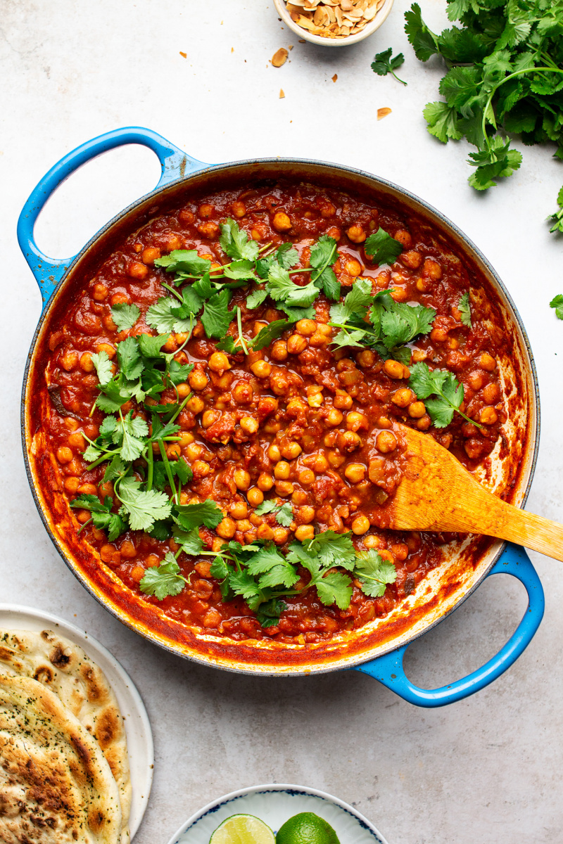 Easy Chana Masala Lazy Cat Kitchen